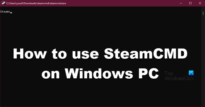 Cómo usar SteamCMD en Windows PC - Tiempo de Frikis