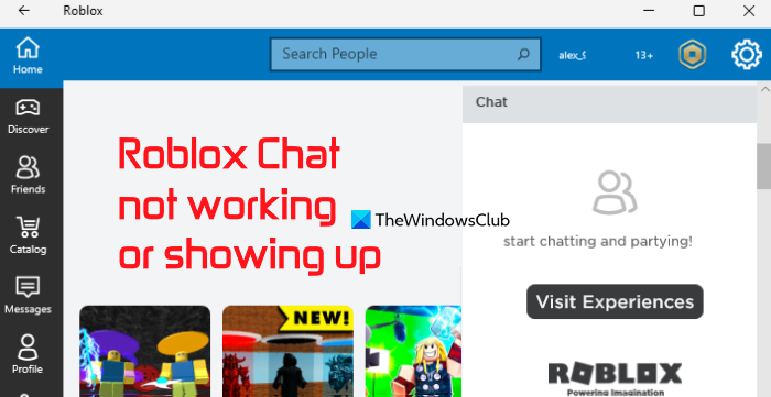 Roblox Chat no funciona o no aparece - Tiempo de Frikis