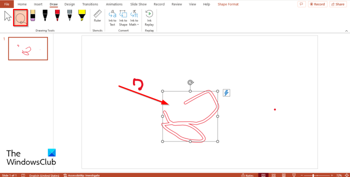 Cómo usar la pestaña Dibujar en PowerPoint para dibujar en diapositivas ...