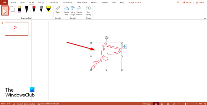 Cómo usar la pestaña Dibujar en PowerPoint para dibujar en diapositivas ...