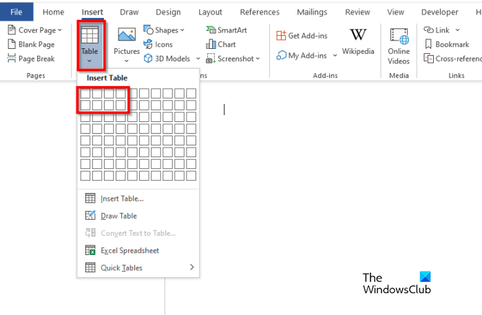 Cómo insertar una tabla en Word - Tiempo de Frikis