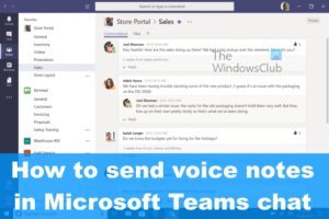 Cómo enviar mensajes de voz en Microsoft Teams - Tiempo de Frikis