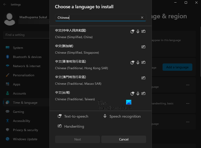 Cómo escribir en chino en Windows 11/10 - Tiempo de Frikis