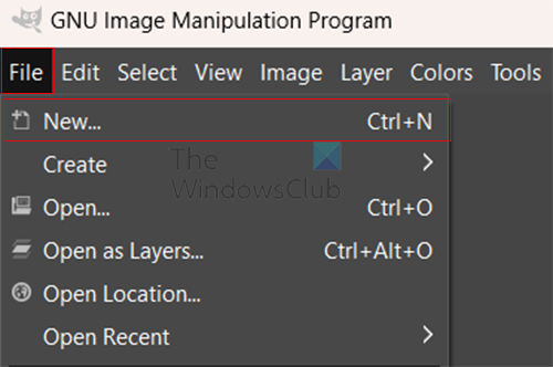 Cómo trazar una imagen en GIMP