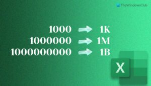 Formatee números en miles, millones o miles de millones en Excel ...