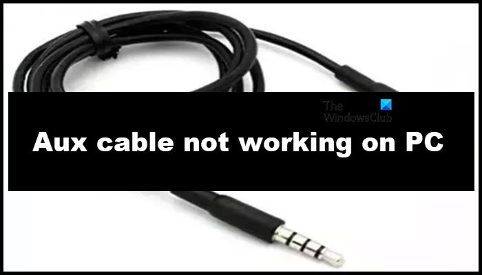 El cable AUX no funciona en la PC [Reparar] - Tiempo de Frikis