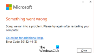 Reparar el código de error de Office 30182-44 - Tiempo de Frikis