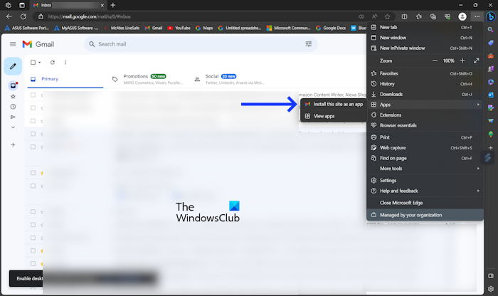 Cómo instalar la aplicación Gmail en Windows 11 - Tiempo de Frikis