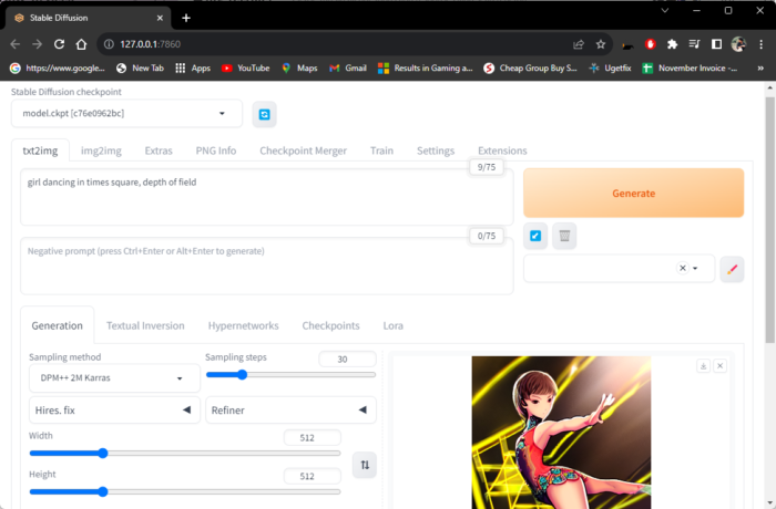 Cómo instalar Waifu Diffusion en Windows 11/10