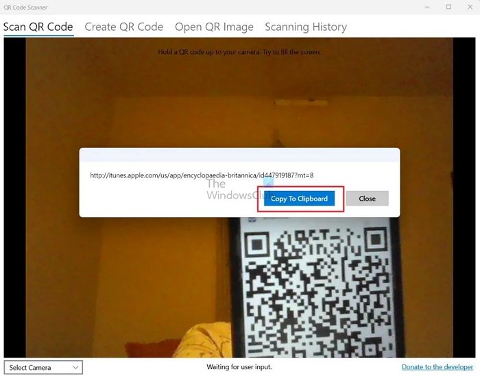 Cómo escanear códigos QR en una PC con Windows 11 - Tiempo de Frikis