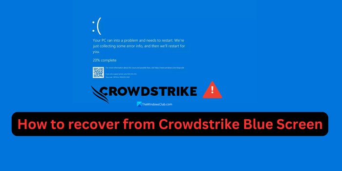 Cómo recuperarse de la pantalla azul de CrowdStrike en sistemas Windows ...