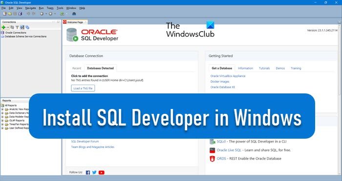 Cómo instalar SQL Developer en Windows 11 - Tiempo de Frikis
