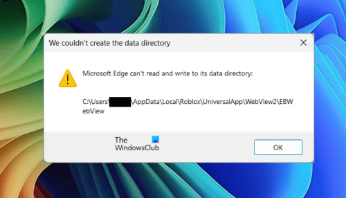 Microsoft Edge no puede leer y escribir en su directorio de datos ...