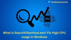 ¿Qué es SearchFilterHost.exe? Solucione el uso elevado de CPU en ...