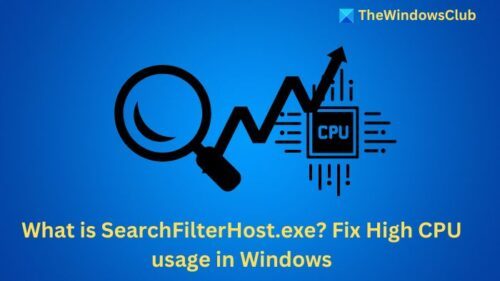 ¿Qué es SearchFilterHost.exe? Solucione el uso elevado de CPU en ...