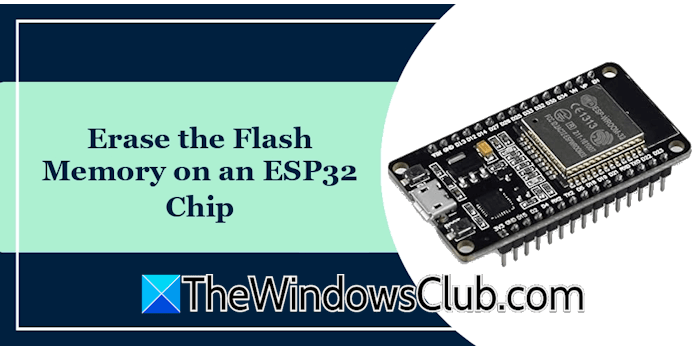 Cómo borrar la memoria flash de la tarjeta ESP32 en la PC - Tiempo de ...
