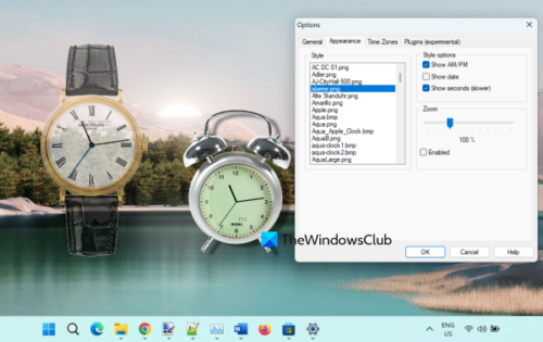 Los mejores widgets gratuitos de reloj de escritorio para Windows 11/10 ...