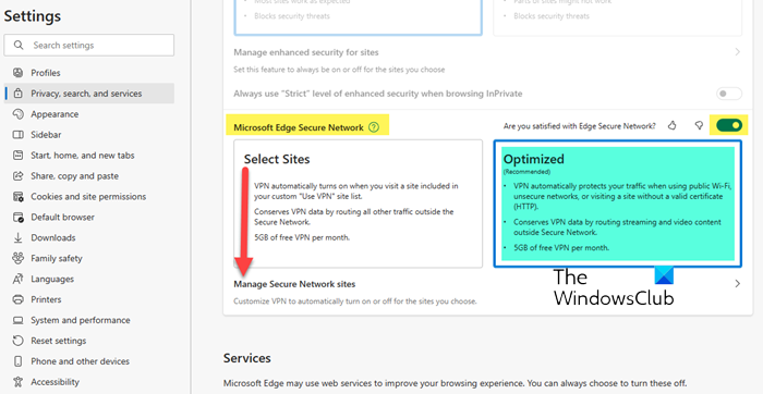 Як увімкнути та використовувати безкоштовний VPN у браузері Edge ...